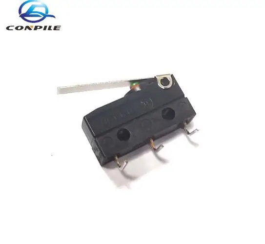 1pc original DC3 waterproof car door lock micro switch 0.1A button 3pin ...