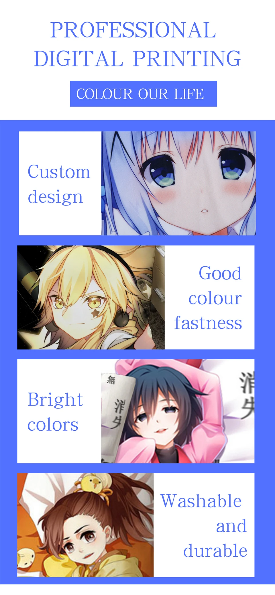 Наволочка для подушки Аниме Dakimakura Himeko наволочка для тела с ...