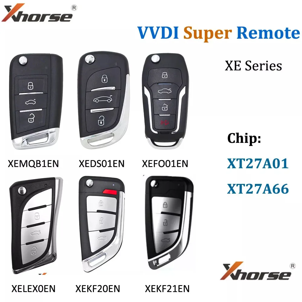Xhorse VVDI XE Series Super Remote XEDS01EN/XEFO01EN/XEMQB1EN/XELEX0EN ...