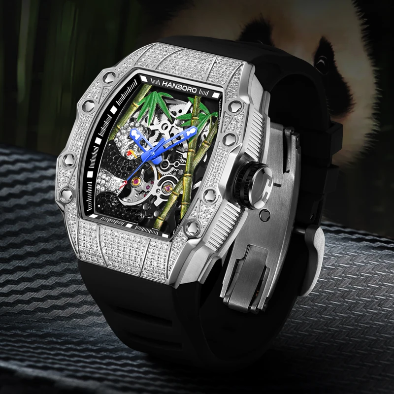 HANBORO-New-Trendy-Men-Automatic-Watch-Luxury-Brand-Mechanical-watch ...
