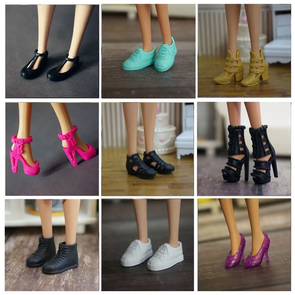 30cm-Doll-Shoes-Fashion-Female-Doll-Boots-Fit-Foot-Length-22cm-1-6 ...