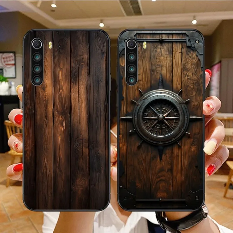 Wood-Texture-Smart-Cell-Phone-Case-for-Xiaomi-Mi-13-12-12S-12T-11T-10T ...
