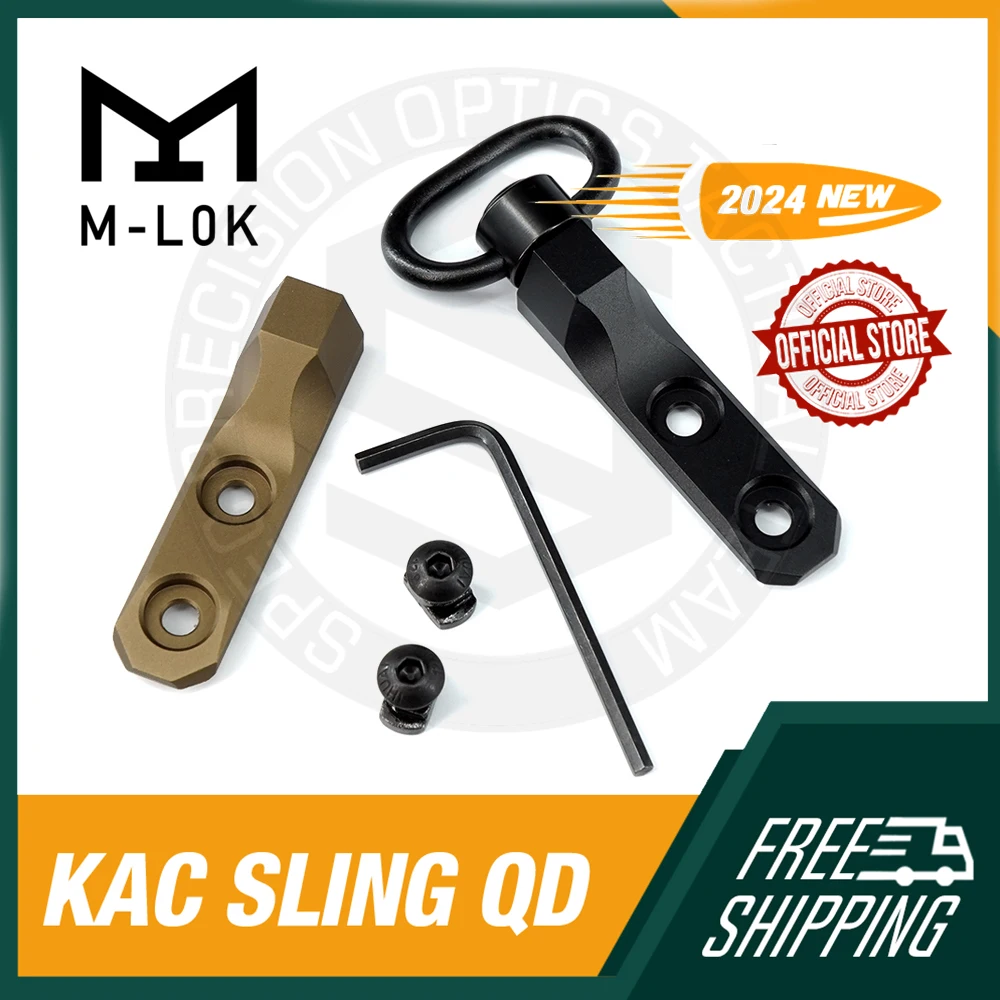 2024 New KAC Style MLOK QD Sling Mount Low Profile with Sling Swivel ...