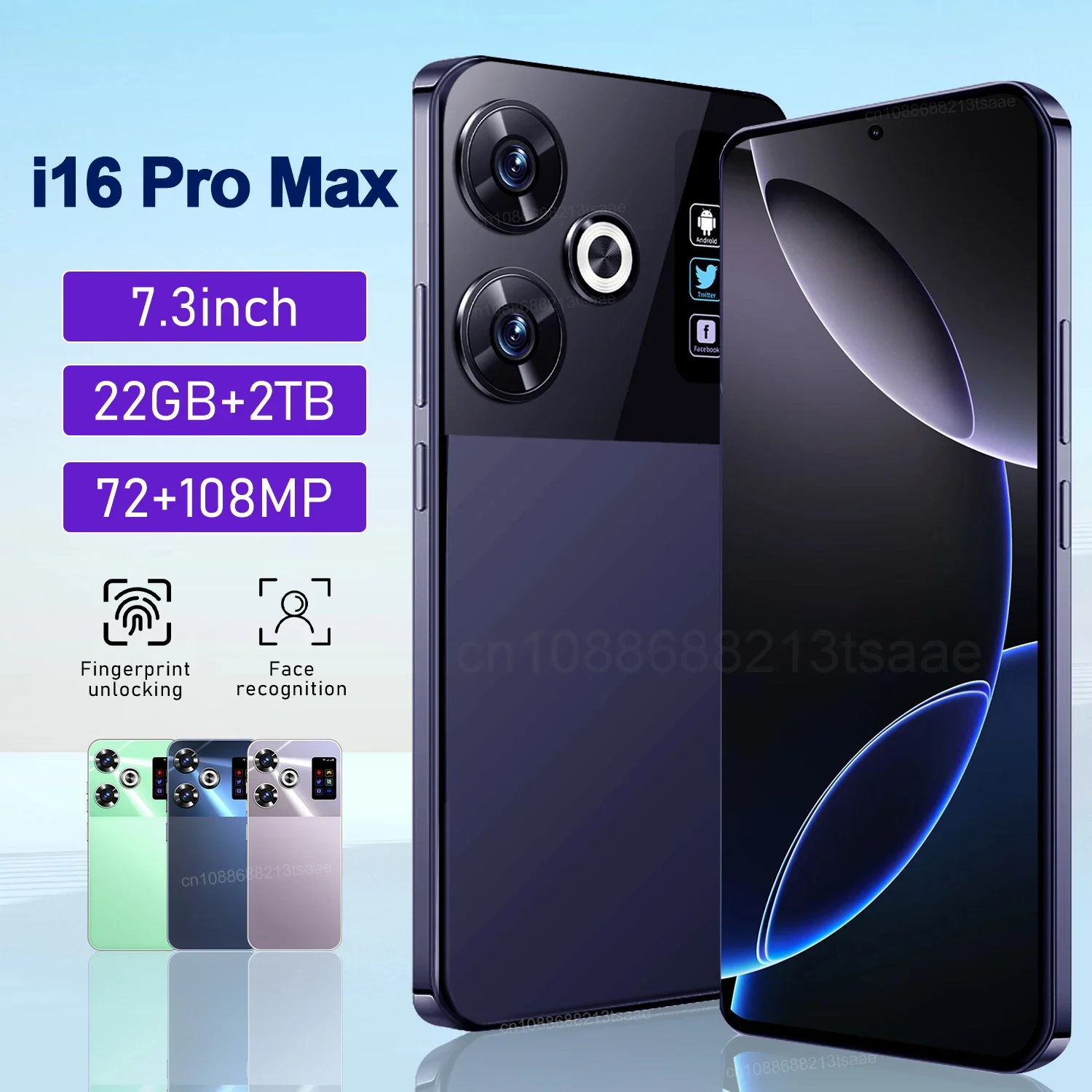Original-i16-Pro-Max-Smartphone-5G-7-3-pulgadas-Snapdragon-8gen3-22G ...