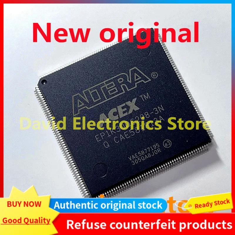 2PCS-New-original-EP1K30QC208-3N-packaged-QFP208-programmable-logic ...