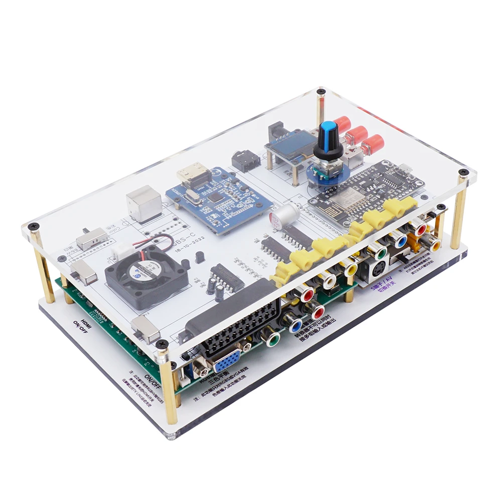 GBSC Control Video Converter Full Functioning with Scart/RGBS/YPbPr/S ...