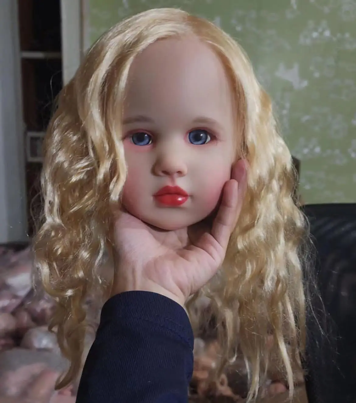 FBBD-Customized-Limited-Supply-84cm-Reborn-Baby-Doll-Louisa-With-Hand ...