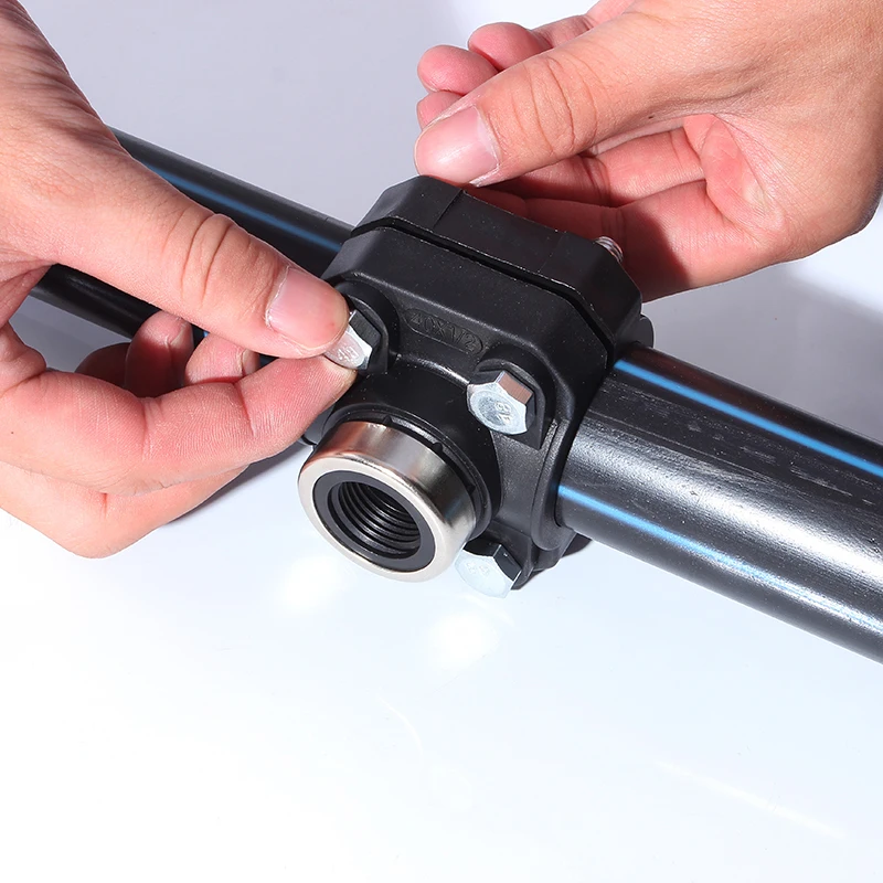 Clamp On Pipe Saddle Fittings