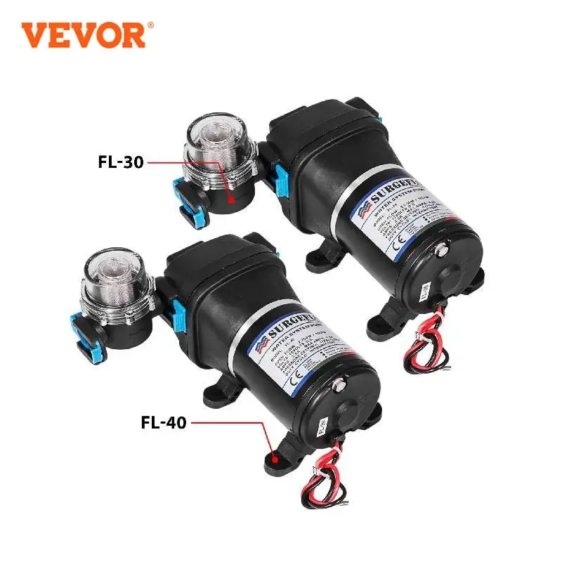 Vevor-12V-Membraanwaterpomp-10L-Min-17PSI-17L-Min-40PSI-Hoge-Druk ...