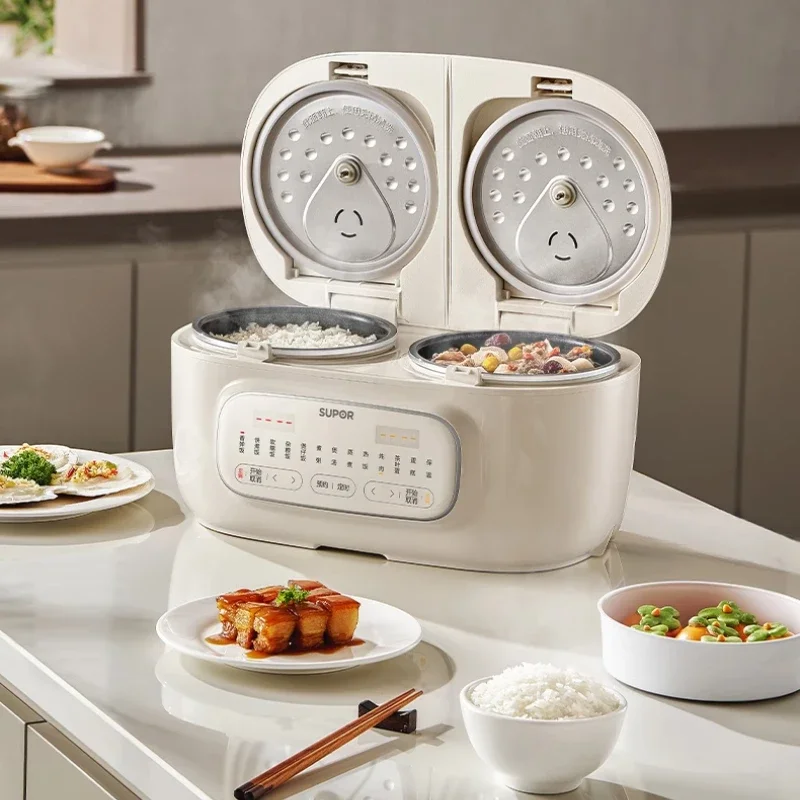 Double Bile Rice Cooker Household New Double Rice Cooker Multi ...