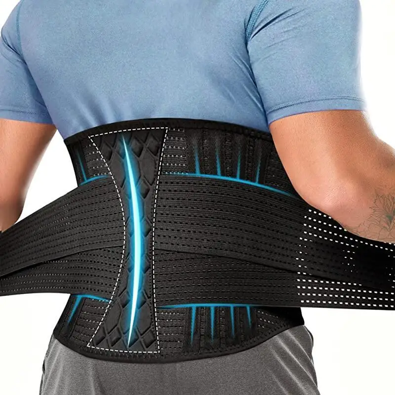 Breathable-Waist-Trainer-Gym-Girdle-Back-Lumbar-Support-Belt-with-8 ...