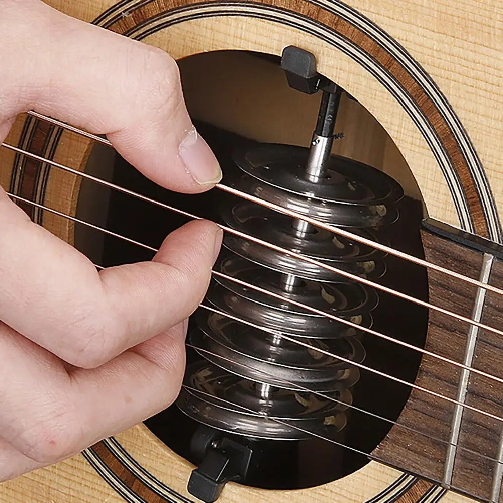 Folk Guitar Sound Hole Cover Bell Stainless Steel Sound Hole Beat ...