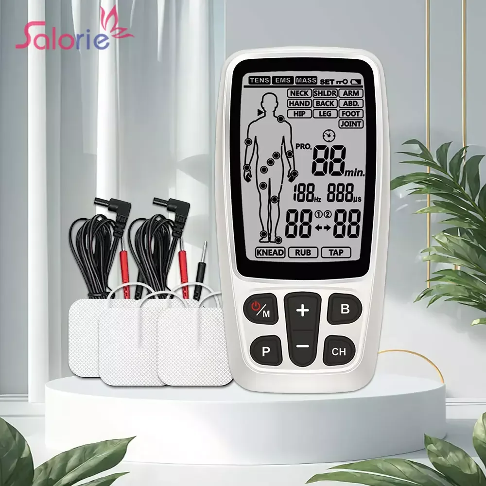 Professional-EMS-Muscle-Therapy-Stimulator-Tens-Unit-Acupuncture ...