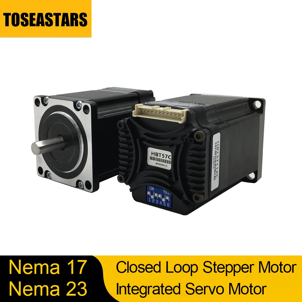 Closed-Loop-Integrated-Stepper-Motor-With-Driver-Nema17-42mm-Nema23 ...