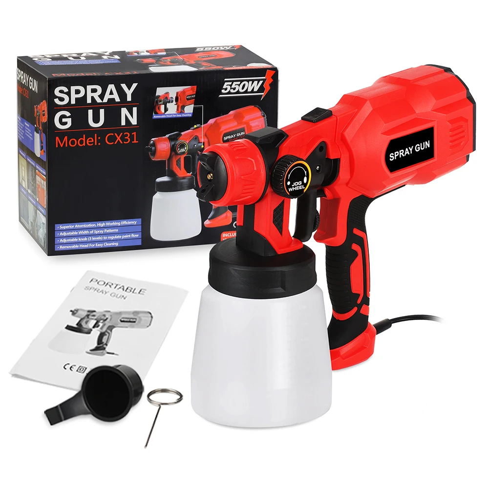 Valianto1,8 Mm -Es Spray -Pisztoly 550W 220 V 800 Ml Nagyteljesítményű ...