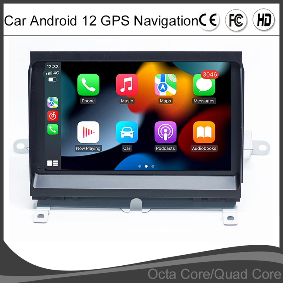 Android-12-Car-Radio-GPS-Navigation-For-Land-Rover-Discovery-3-LR3 ...