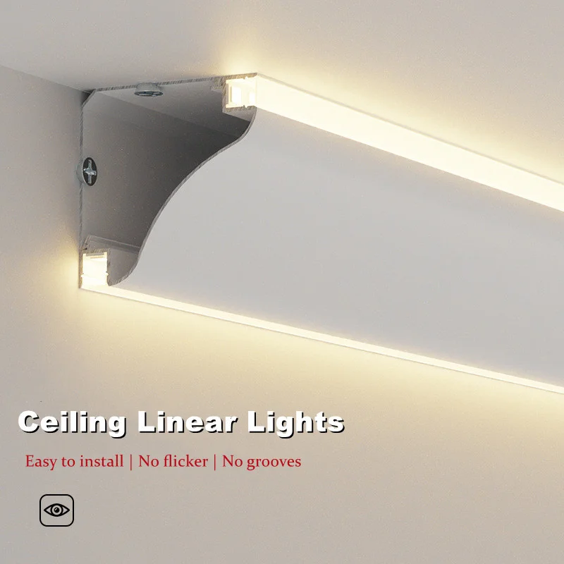 Ceiling-Led-Aluminum-Profile-Surface-Mounted-Wall-Top-Corner-Decoration ...