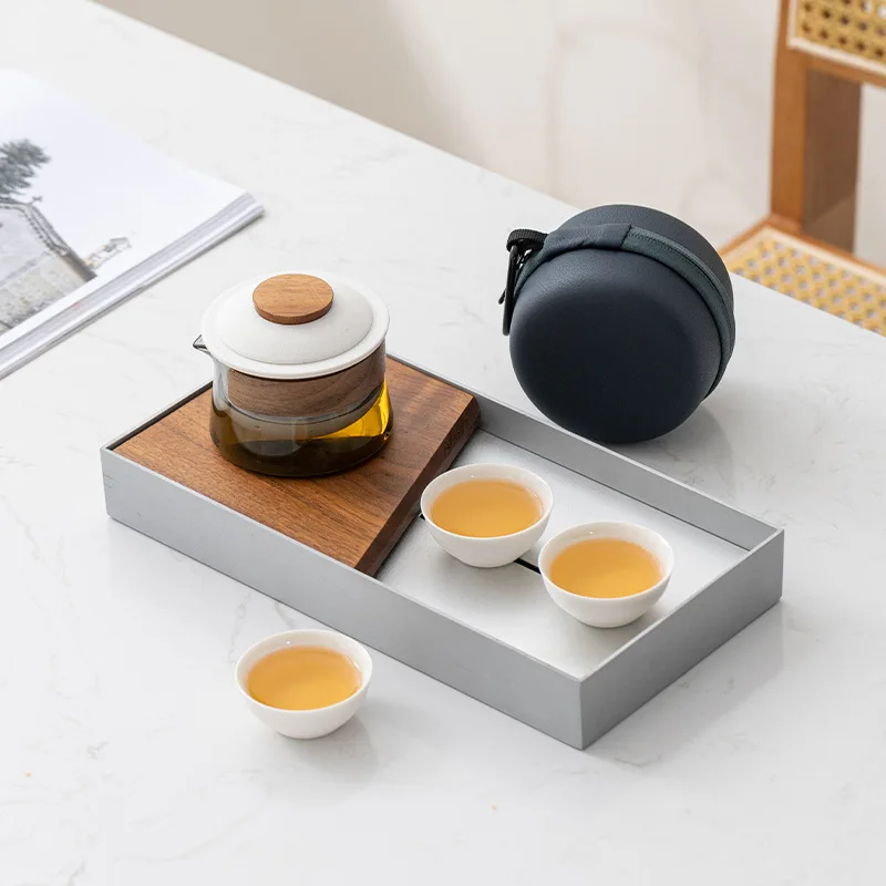 1-Bowl-3-Cups-Zen-Teapot-and-Tea-Cup-Set-Kit-Household-Tea-Making ...