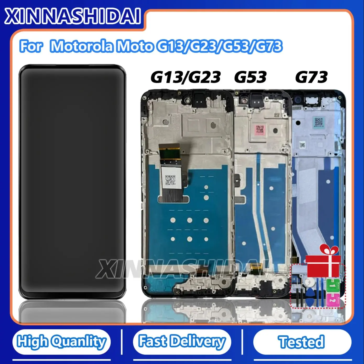 OEM LCD For Motorola MotoG13_G23_G53_G73 XT2233-2 XT2231-2 XT2221-1 ...