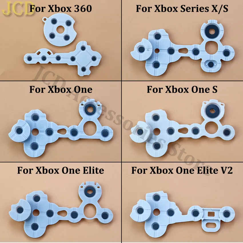 JCD Silicone Conductive Rubber Button For Xbox One Slim Elite 1 2 ...