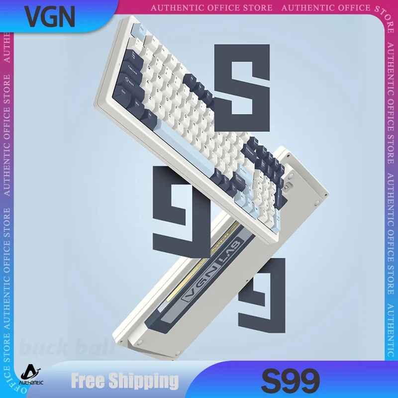 VGN-S99-Mechanical-Keyboard-3mode-2-4G-Bluetooth-Wireless-Keyboards-99keys-Hot-Swap-Gasket ...