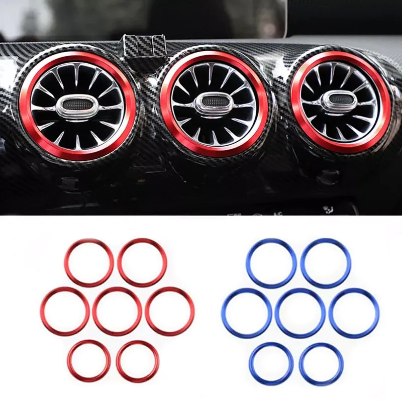 Car-Air-Condition-Air-Vent-Outlet-Ring-Cover-Trim-Sticker-Fit-For ...