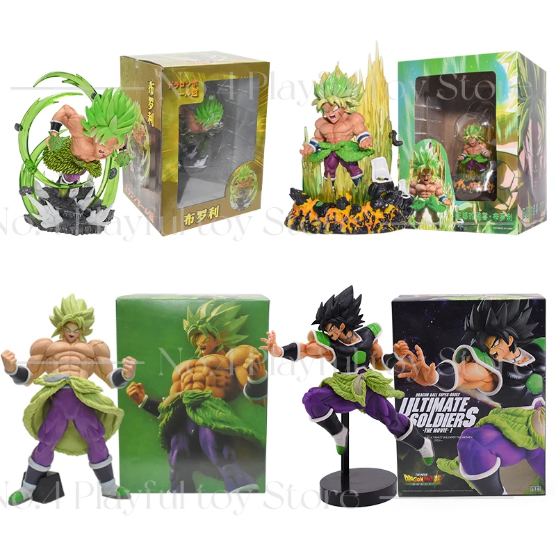 14-23cm Anime Dragon Ball Z Figure Broli Gk4 Super Saiyan Great Ape ...