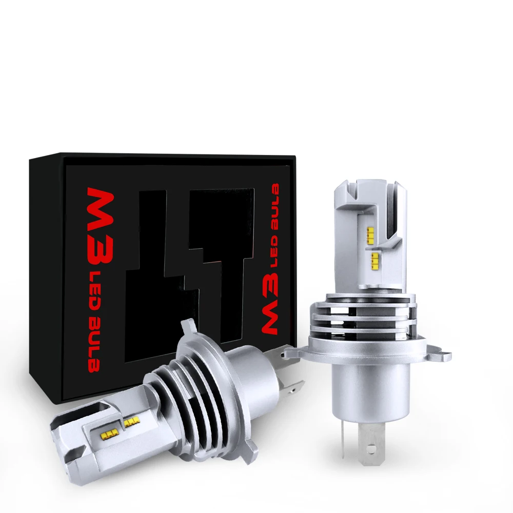 2X-H4-H7-H11-9006-HB3-LED-Headlight-Bulb-CSP-Fanless-With-Canbus-High ...