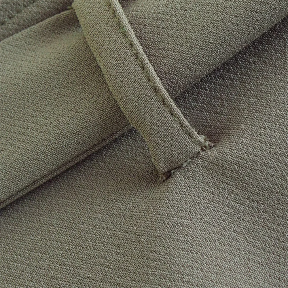 Jupe,mini-jupe croisée taille haute pour femme, vêtement féminin de ...