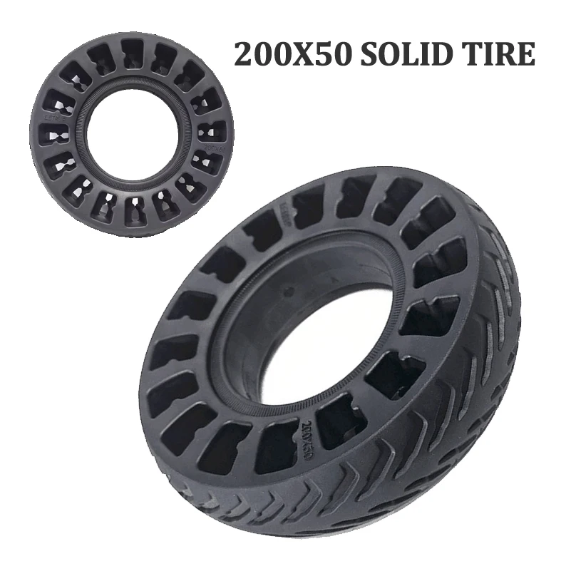200x50-Solid-Tire-Wheels-for-8-Inch-Electric-Scooter-Wheels-200x50-Non ...