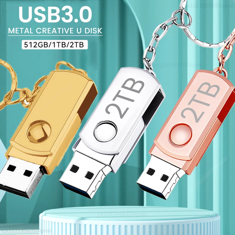 Pendrive-512GB-USB-creative-gold-key-USB-3-0-usb-Flash-Drive-pendrive ...