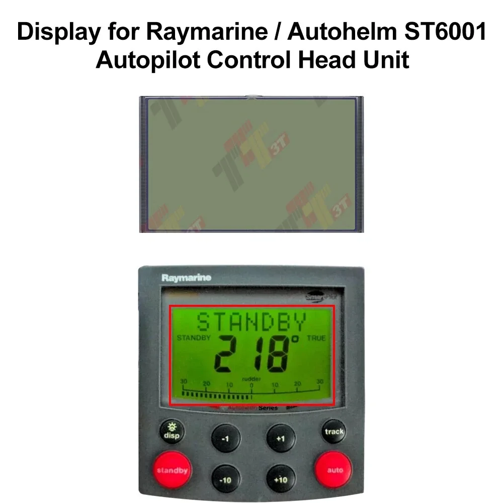 Display for Raymarine / Autohelm ST6001 ST6000+ Autopilot Control Head ...