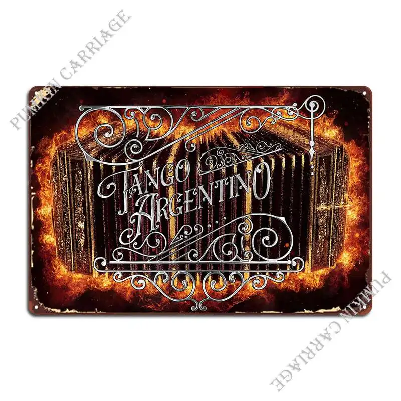 Tango-Argentino-Metal-Signs-Garage-Plaques-Party-Customize-Cinema-Pub ...