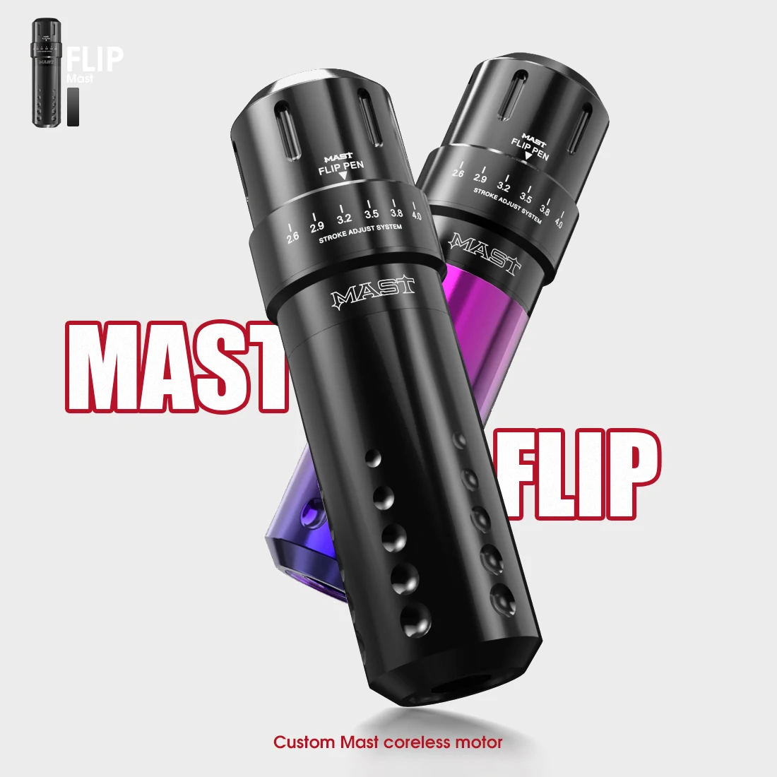 Mast-Flip-m-quina-de-tatuaje-rotativa-de-6-tipos-de-carrera-ajustable ...