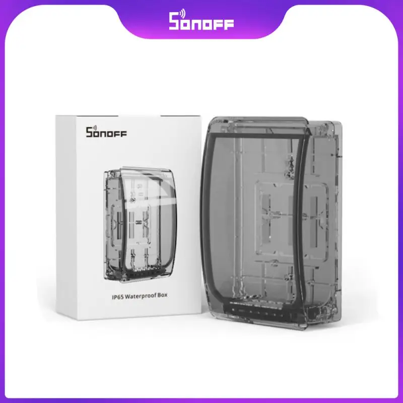 SONOFF-Waterproof-Box-R2-Water-resistant-Shell-Junction-Box-Compatible ...