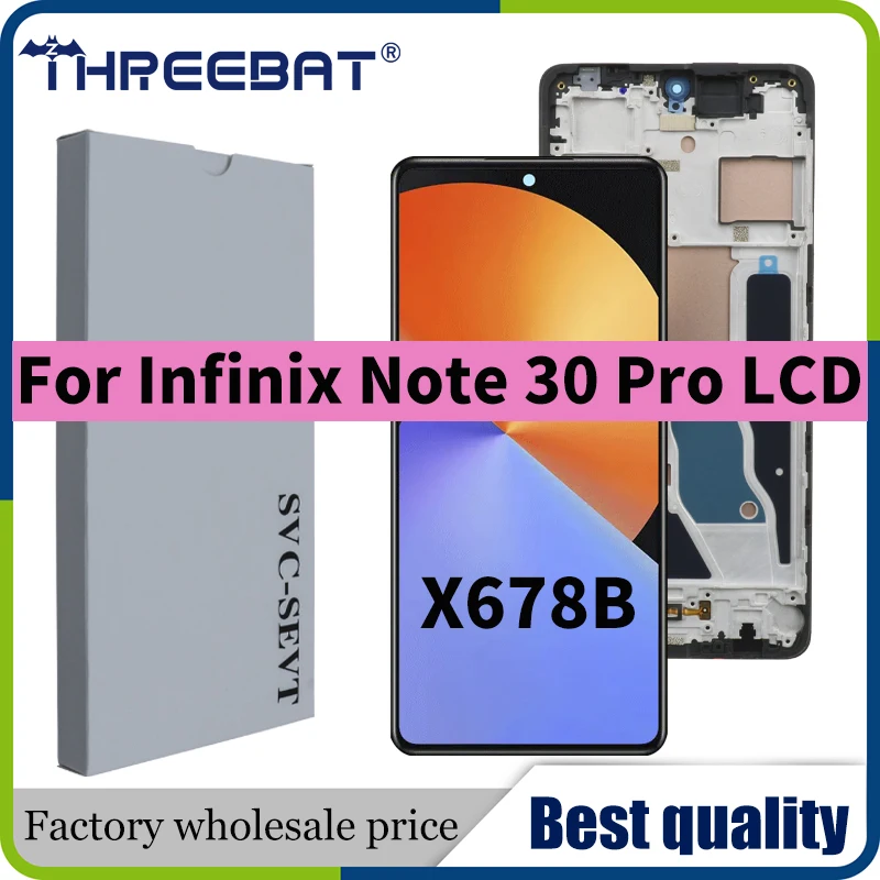 Pantalla-t-ctil-AMOLED-de-6-67-pulgadas-para-Infinix-Note-30-Pro-LCD ...