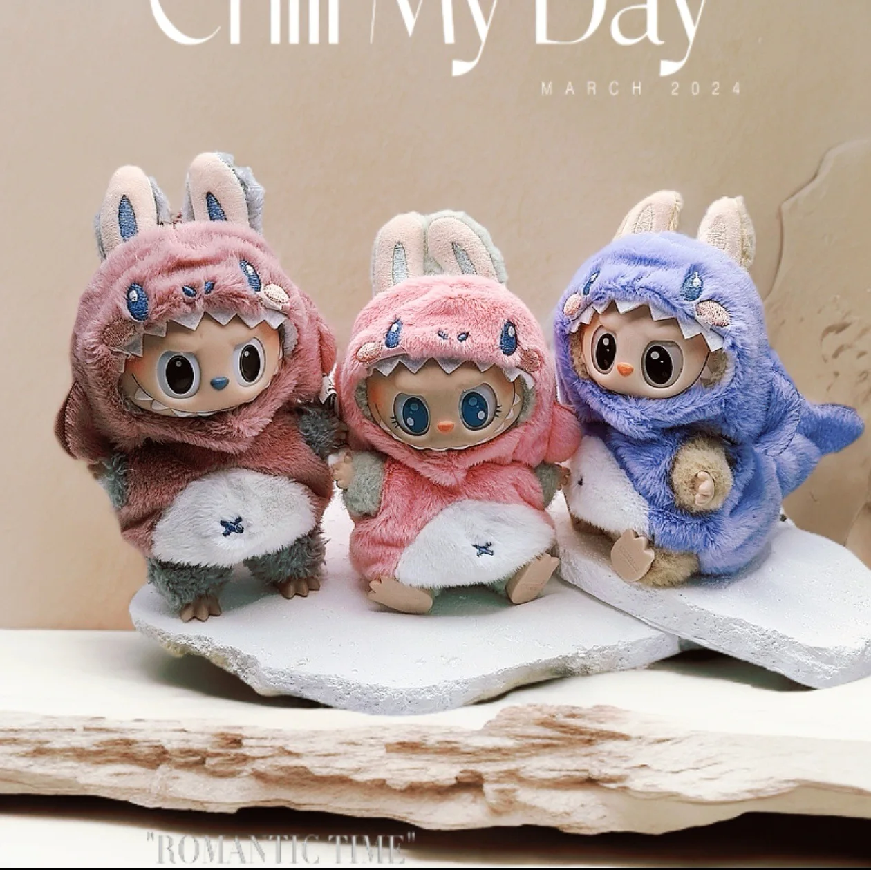 Doll Clothes For 15-17cm Labubu Pendant Sitting Baby Dinosaur Shark ...