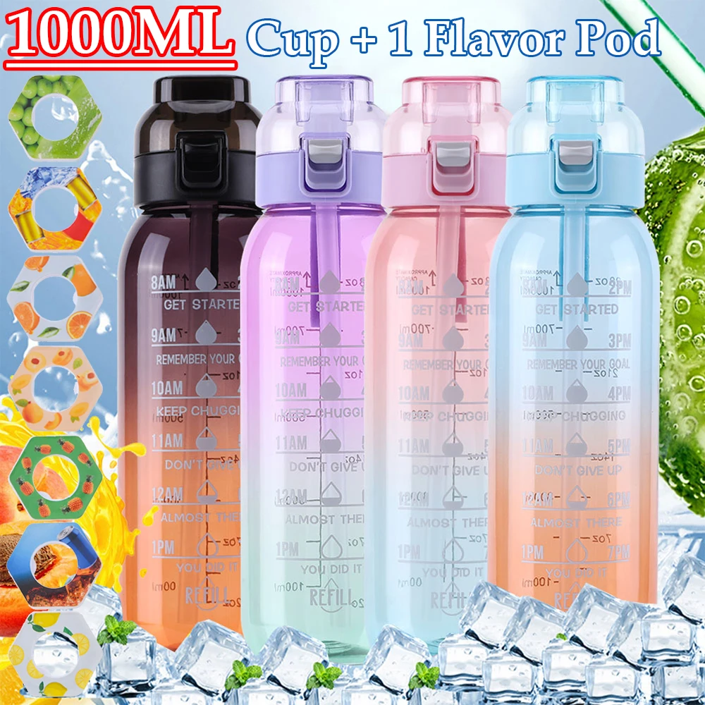 1000ML-Air-Flavored-Water-Bottle-Sports-Scented-Water-Bottle-0-Sugar ...