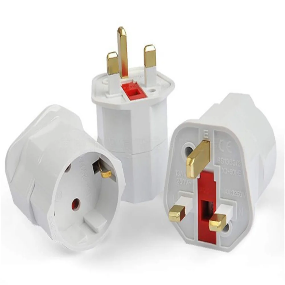 Adaptateur de conversion avec fusible,prise de terre,accessoires d ...