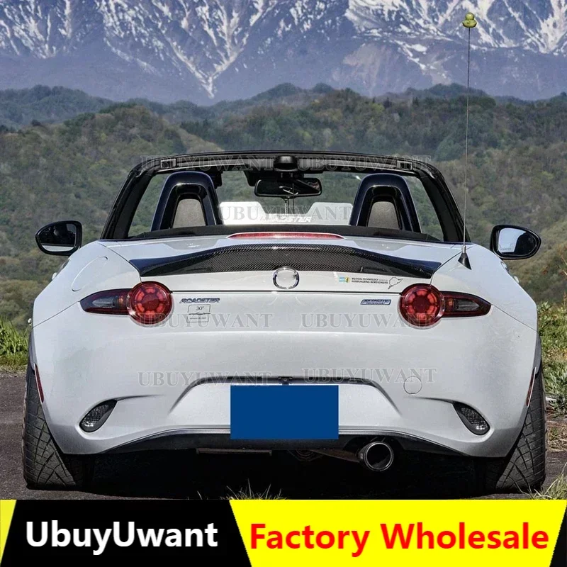 For-Mazda-MX5-Miata-ND-RF-LMS-Style-FRP-Fiber-Glass-Unpainted-Duckbill ...