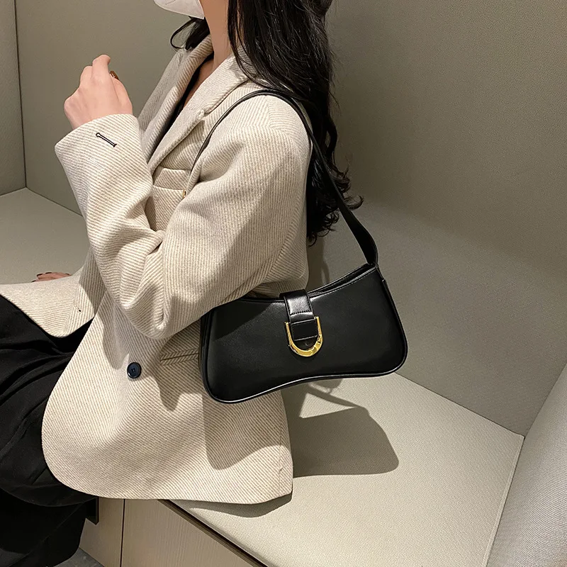 Women Shoulder Bag Fashion Girl Underarm Bag Girl School Class Handbag ...