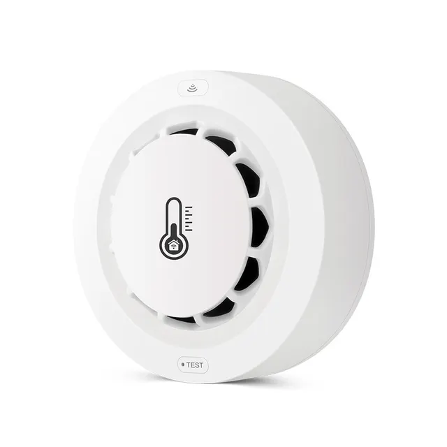 ONENUO WiFi Smoke Detector Alarm Fire Smoke with Temperature Humidity ...