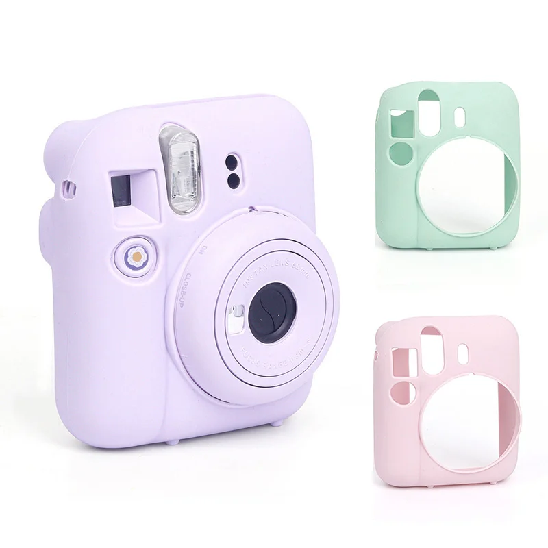 Camera-Silicone-Case-for-Fujifilm-Instax-Mini12-Shell-Protective-Cover ...