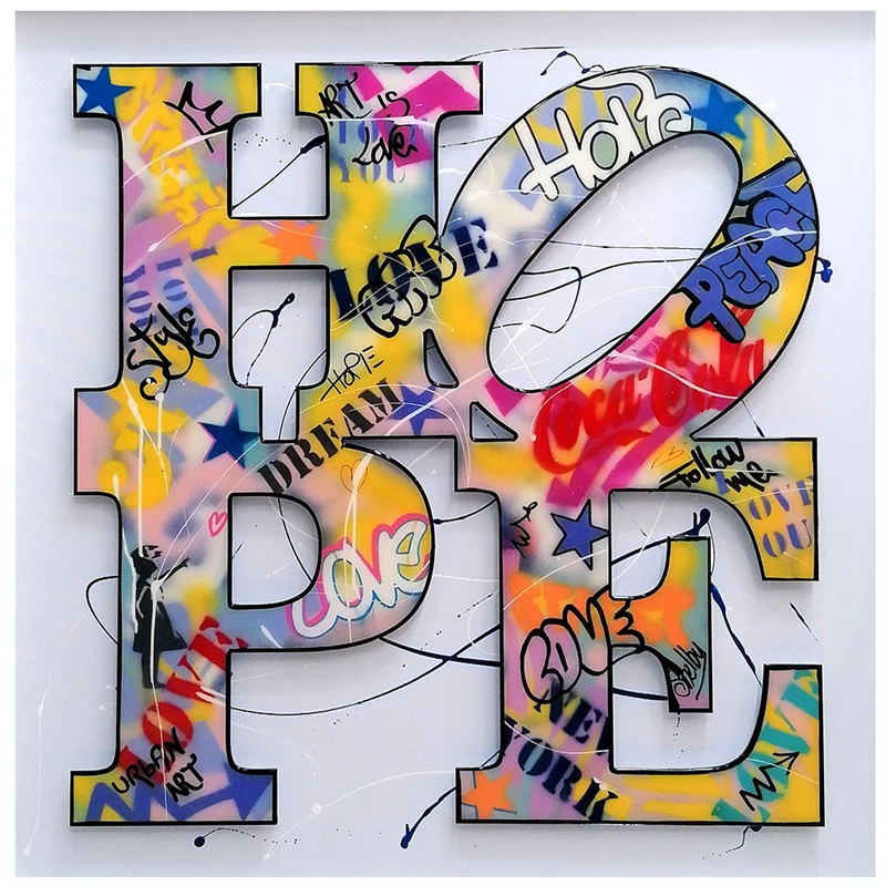 The Word Art In Graffiti