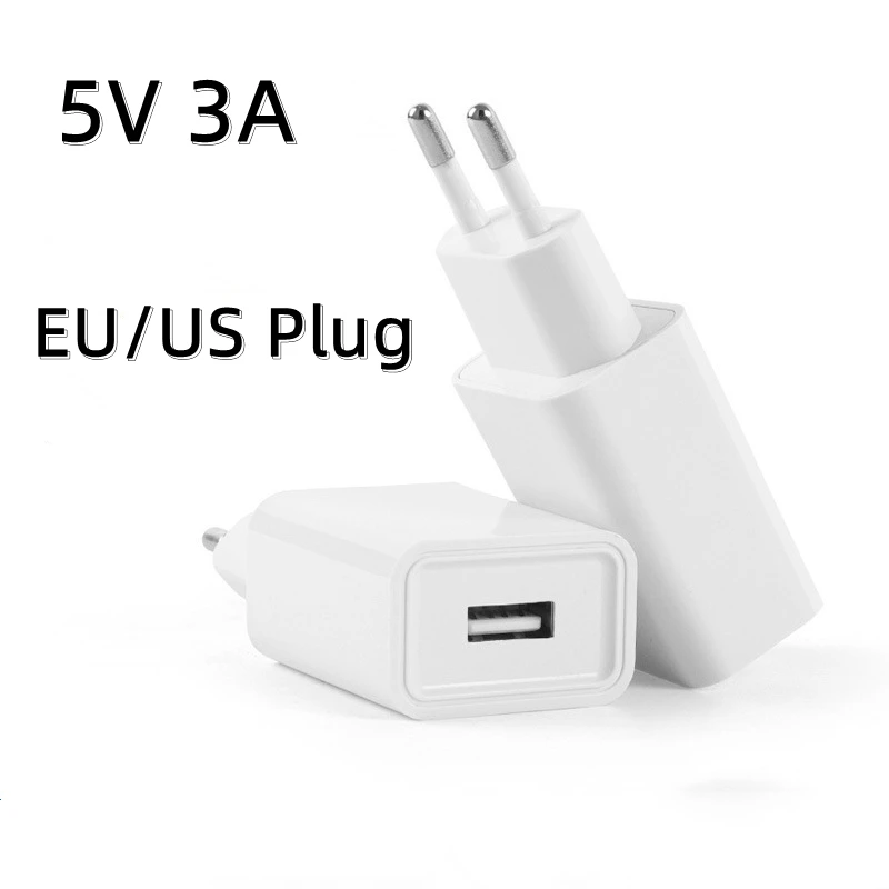USB 5V 3A Power Supply Adapter 15W Charger LED Light Strip Power Supply ...