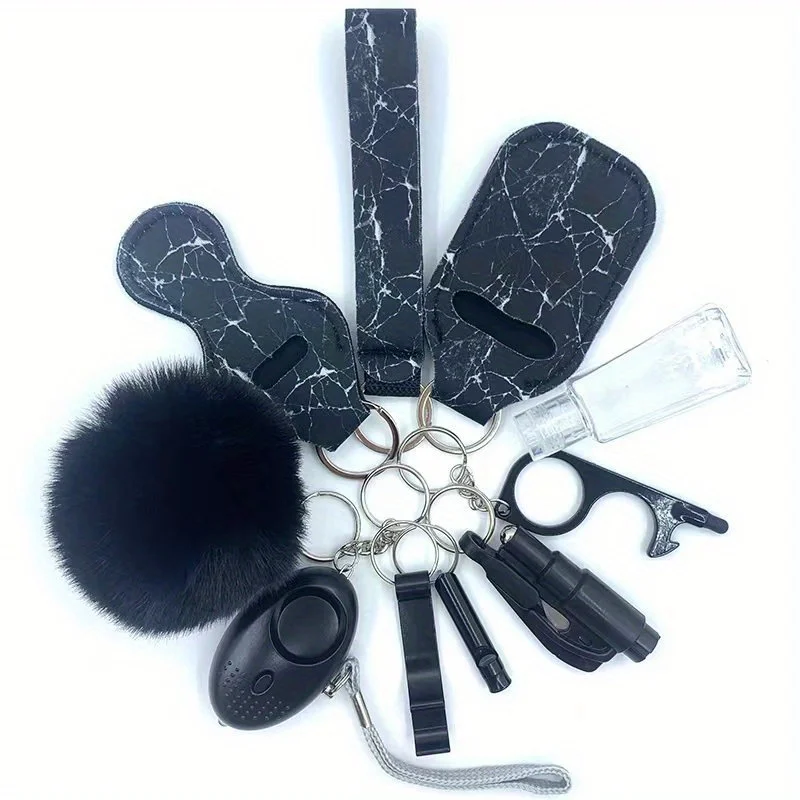 Alarm-Keychain-Self-Defense-Security-Keychain-Set-With-Personal-Alarm ...