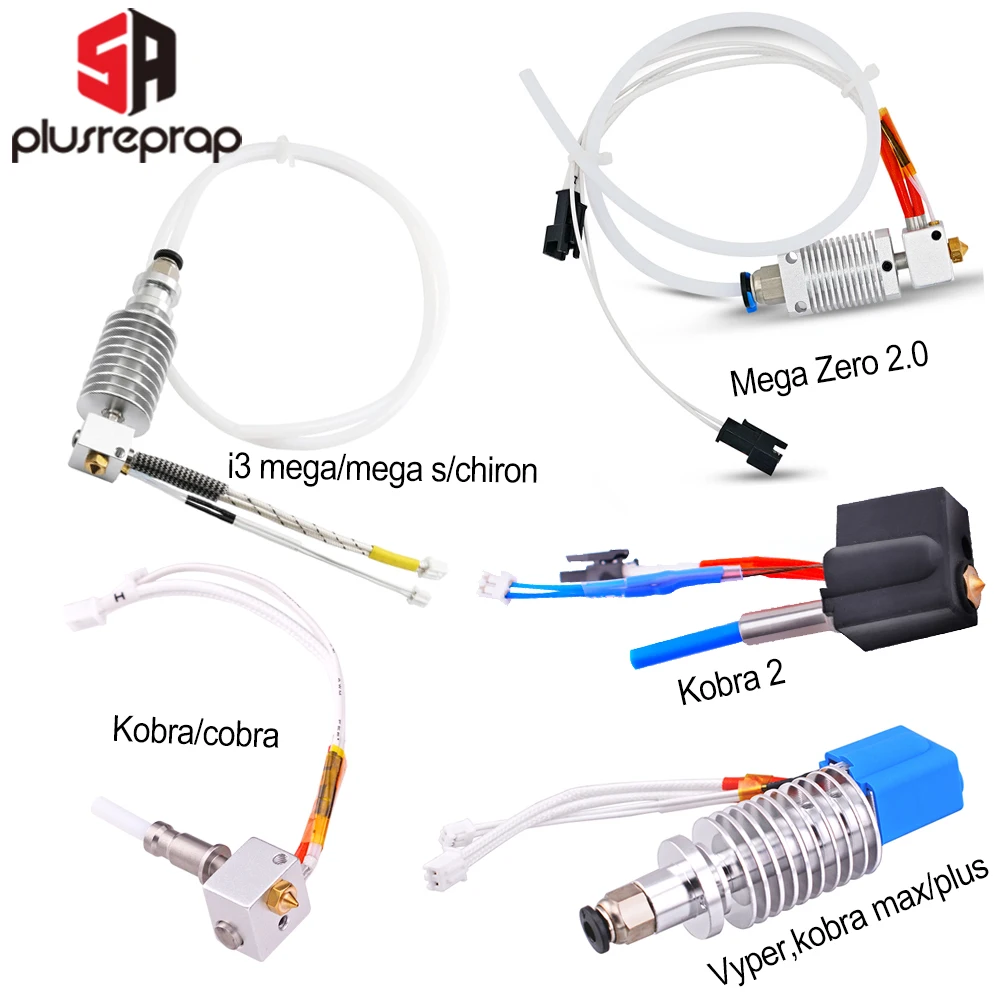 3d 프린터 부품 Anycubic Vyper 코브라 코브라 2 맥스 플러스 메가 제로 20 3d 프린터용 J 헤드 핫엔드 0