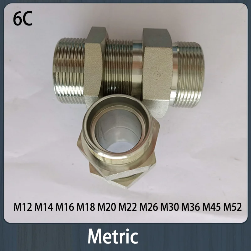 Hydraulic-Lock-Pipe-Fitting-M12-52-Ferrule-Extension-Straight-Metric ...