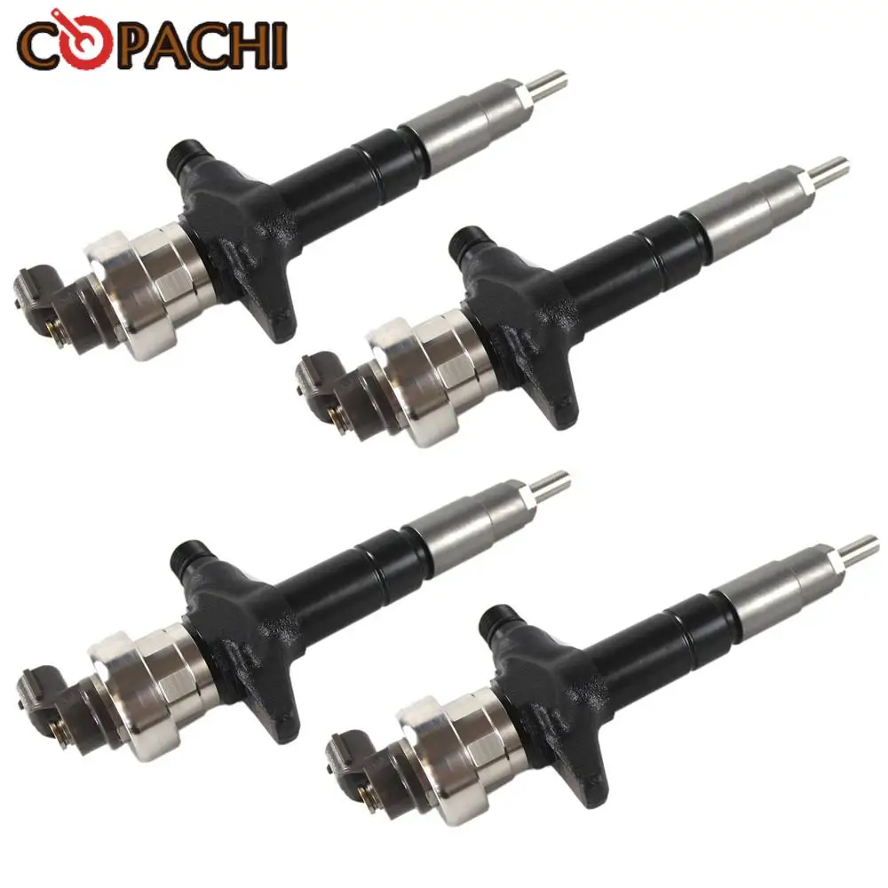 4PCS-4JJ1-Fuel-Injector-095000-6980-8-98011604-5-8980116043-for-Denso ...