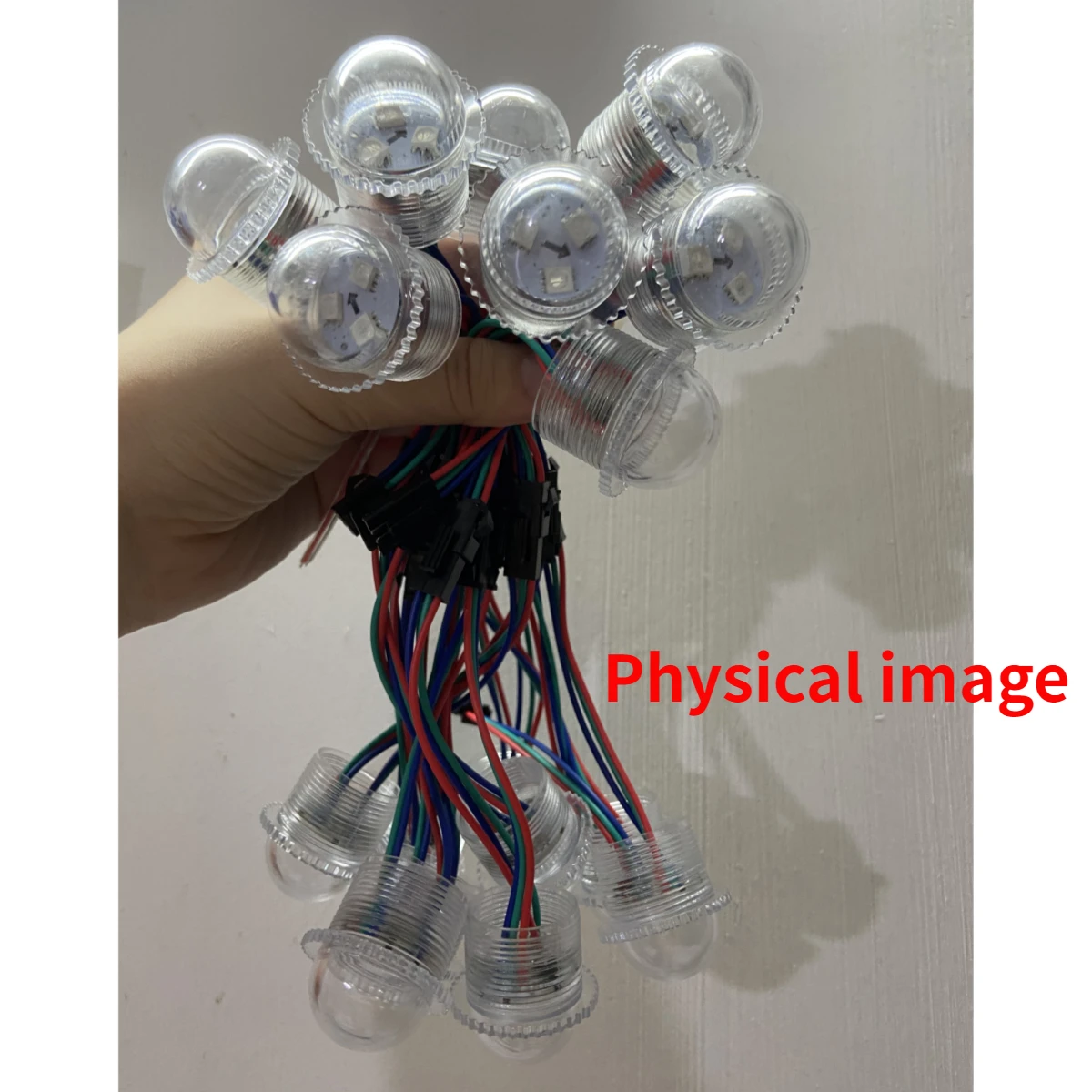 20-30-50-Uds-DC12V-Ws2811-m-dulo-LED-di-metro-26mm-cubierta ...